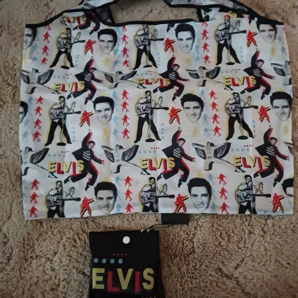 Elvis et Moi | Other | Super Rare Lisance Elvis Tote Bagsmake Offers ...